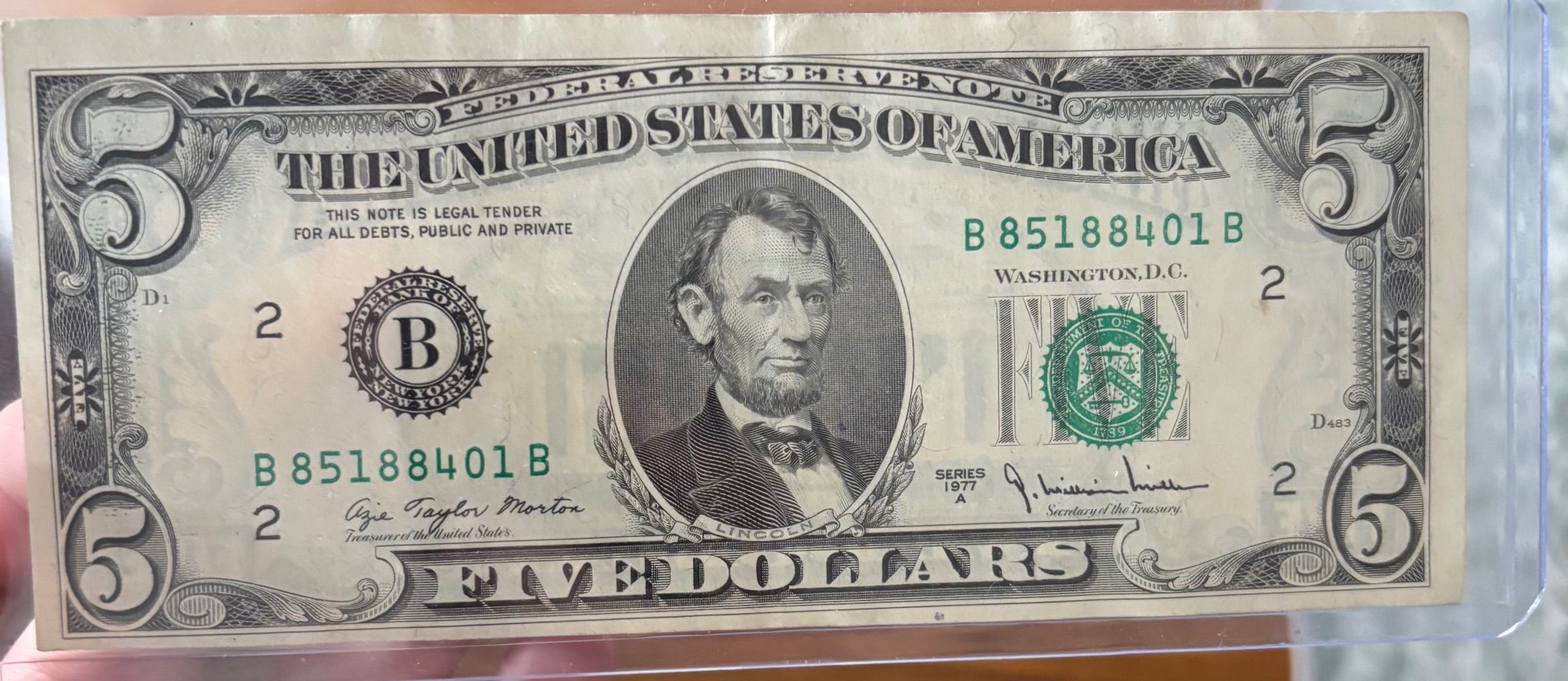 1977 bill - Newbie Note Collecting Questions - PMG Note Collectors Chat ...
