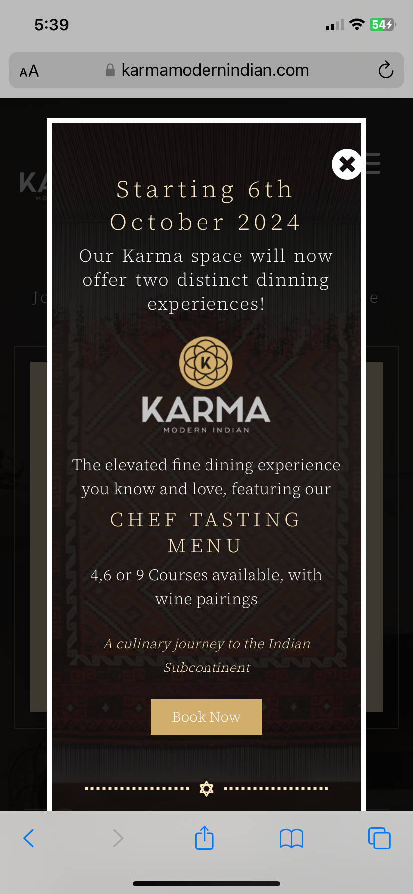 Karizma - Opening Oct 6 Next Door to Karma, 6th and I Street in ...