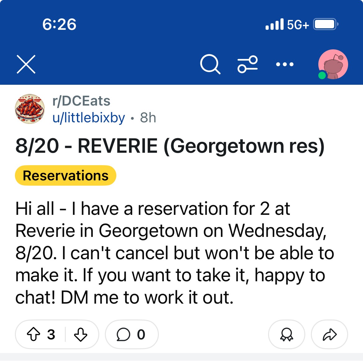 Reverie, Chef Johnny Spero's Modern American in Georgetown - Washington ...