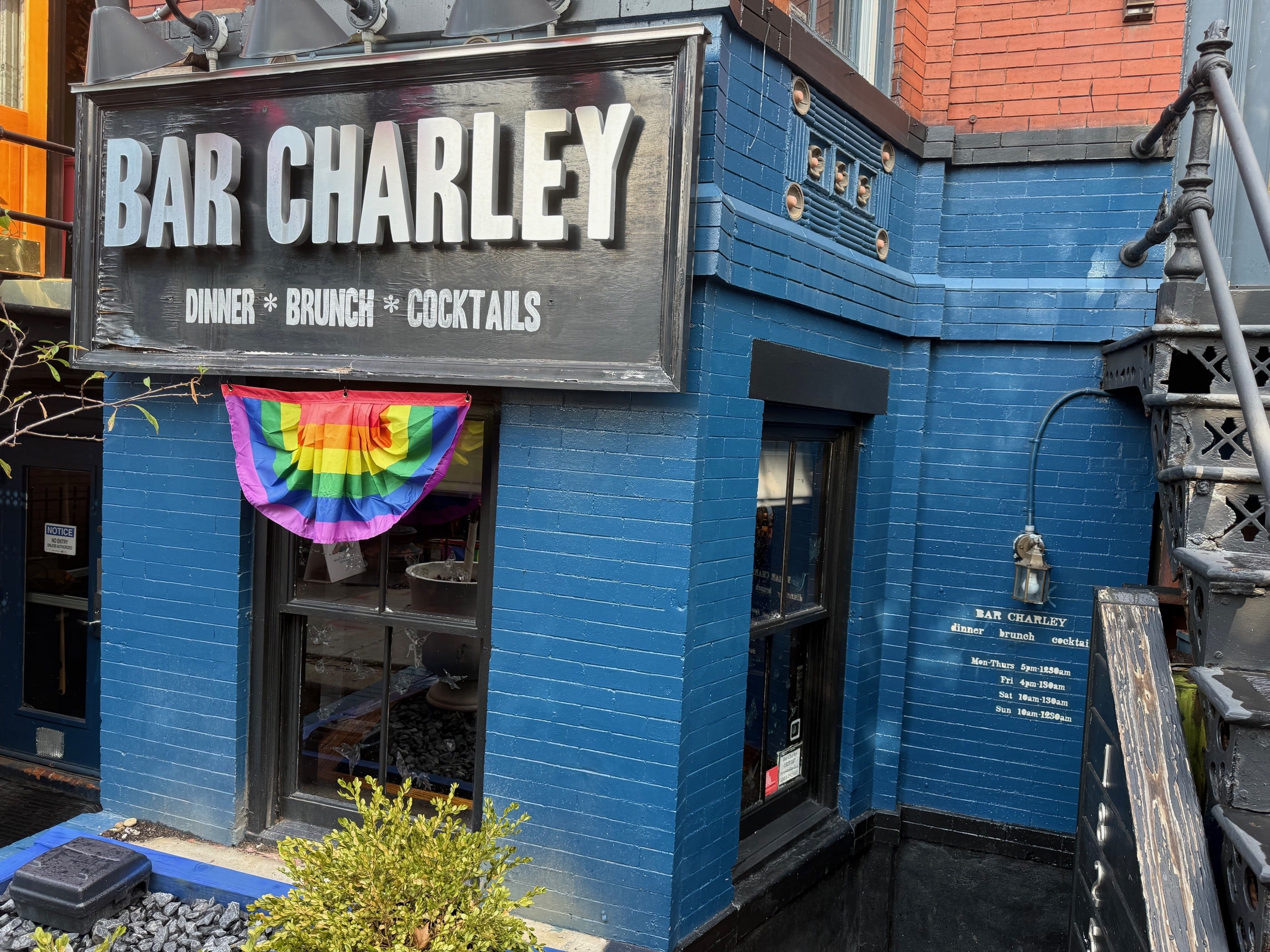Bar Charley, Underground Watering Hole with Good Food at 18th and Swann ...