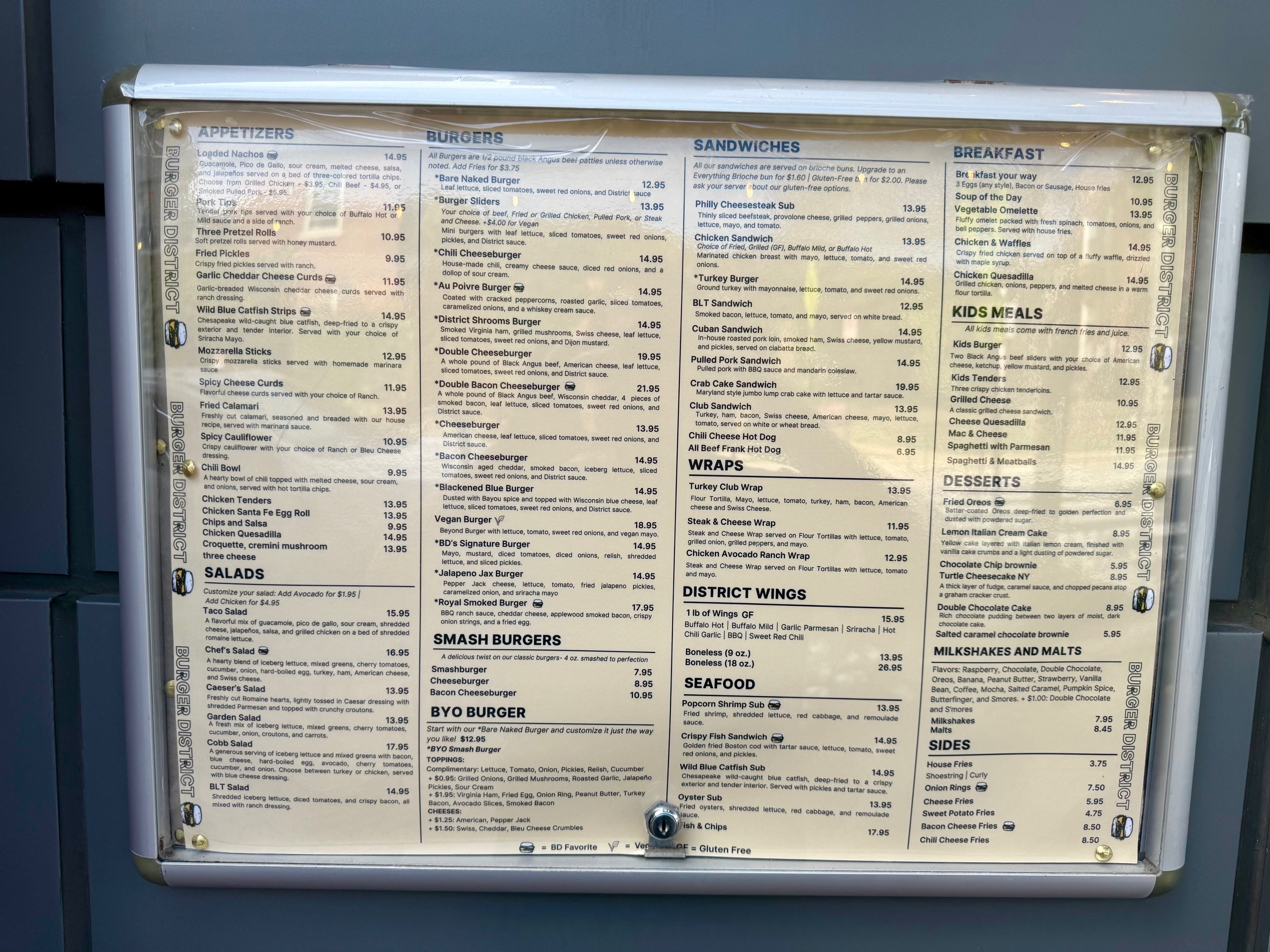 Burger District - Owner Ehab Ishak's American with a Heavy Focus on ...
