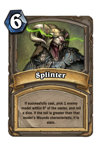 Skaven Magic Cards - Hearthstone Style - Files - The Grand Alliance ...