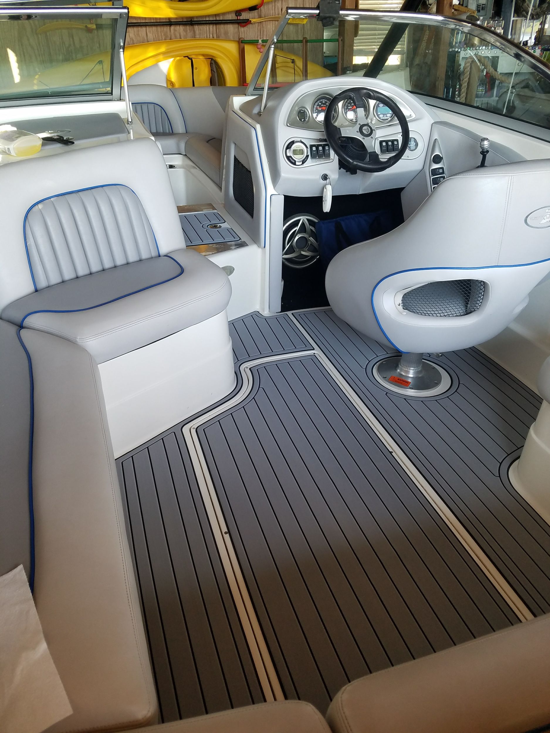 Centurion Enzo Seadek Install - Flooring Upgrade Projects - Wake Garage