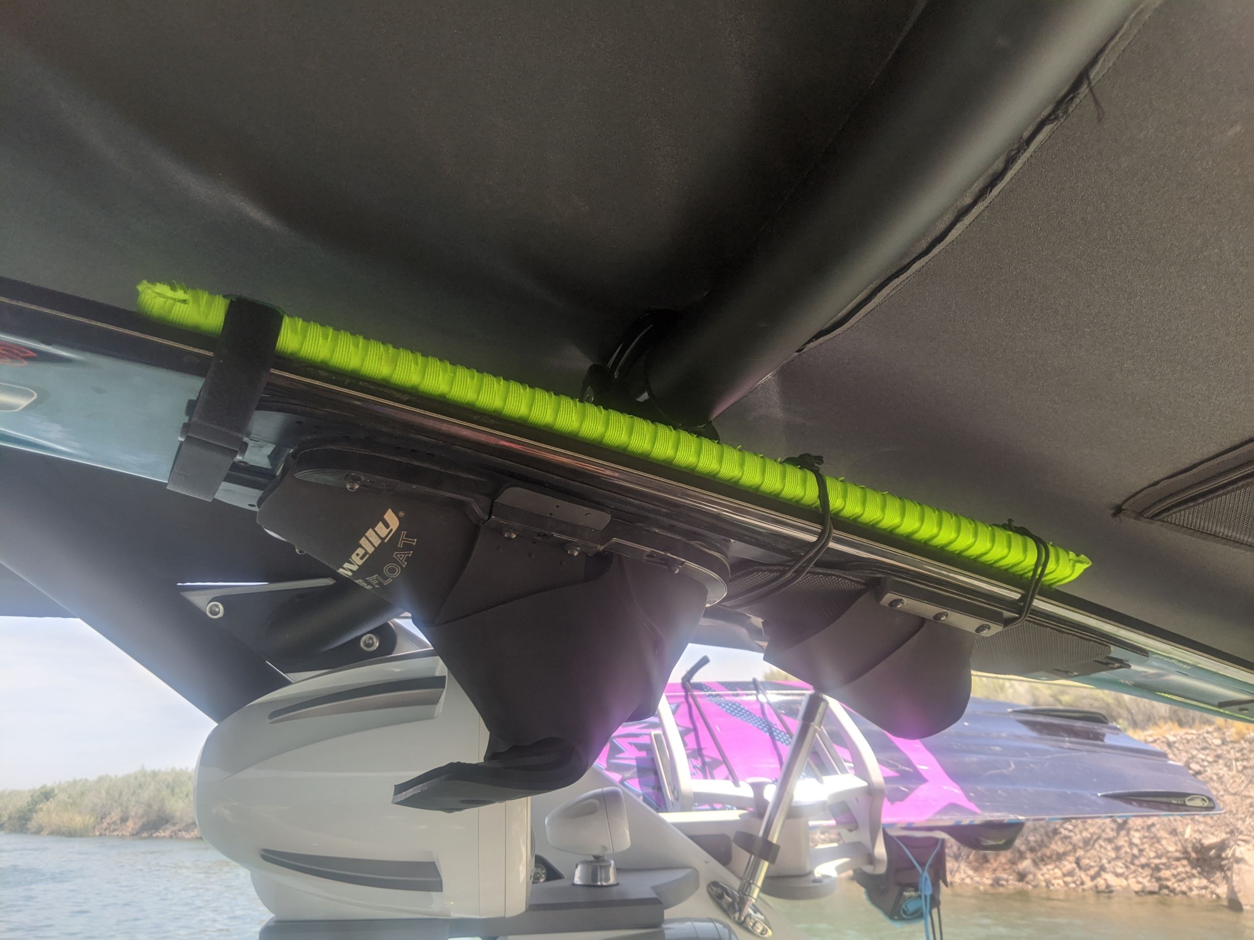 Custom Slalom Ski Rack - Tower / Racks / Bimini Projects - Wake Garage