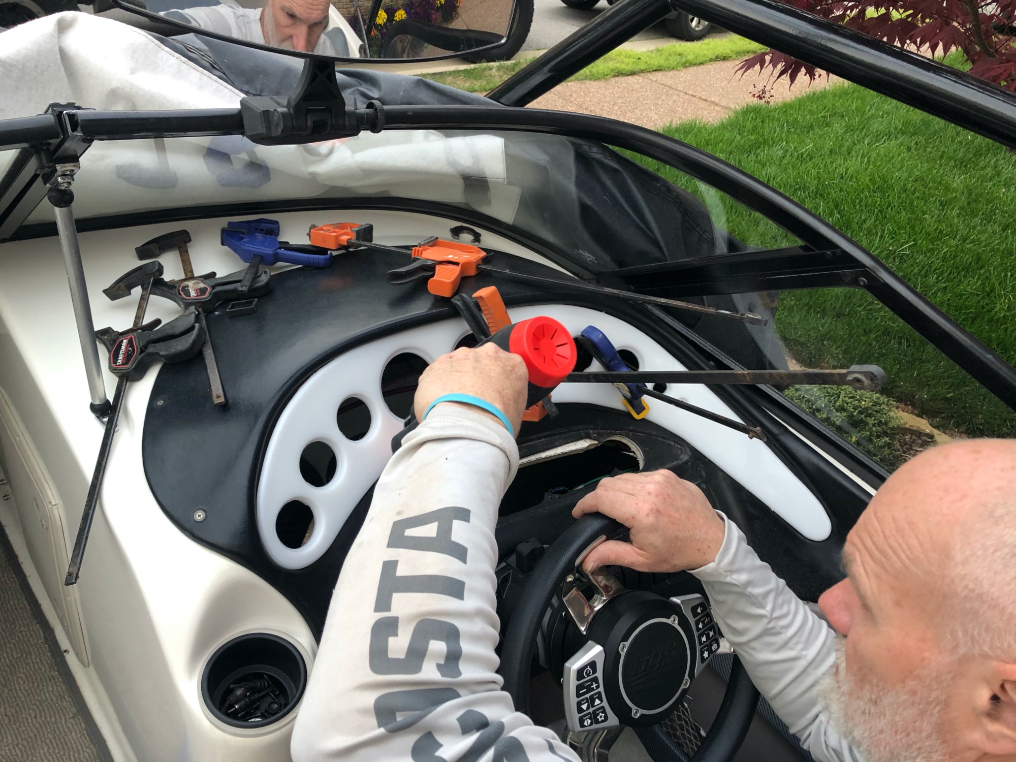 New Dash - Interior Updates & Refinish Projects - Wake Garage