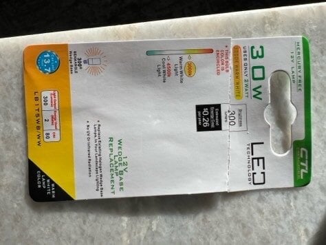 Help identifying Light bulb - Fifth-Wheel - Escapees Discussion Forum