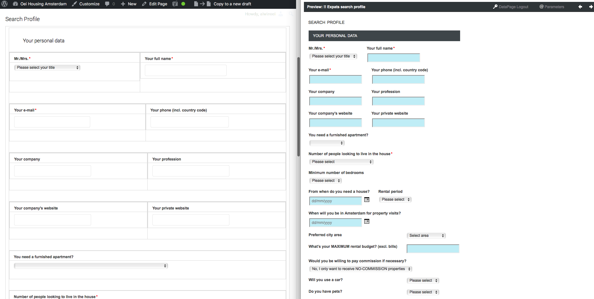 Form layout different in Wordpress - Deployment - Caspio Community Forums