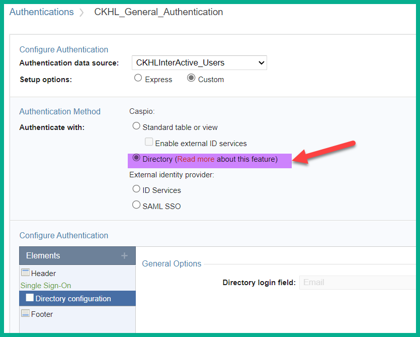 Request for Assistance: Changing Authentication Setup to Embed Within ...