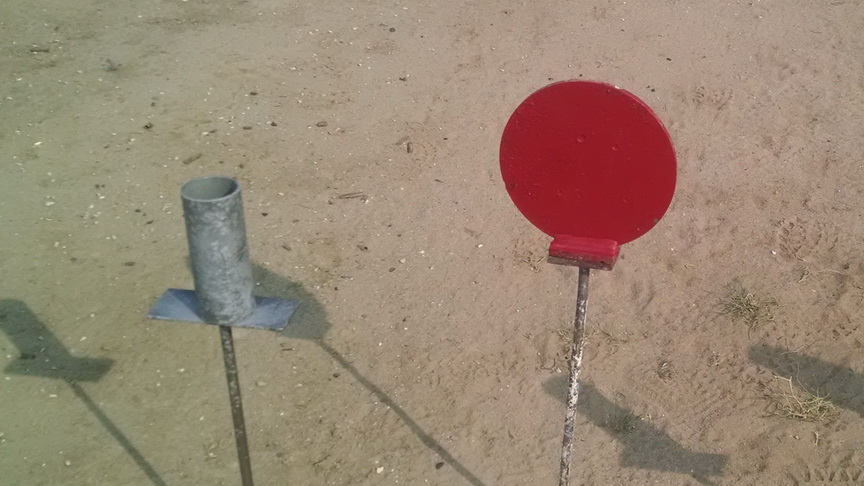 USPSA multigun rules, 8" round knock over target. - Multi-gun Rules ...