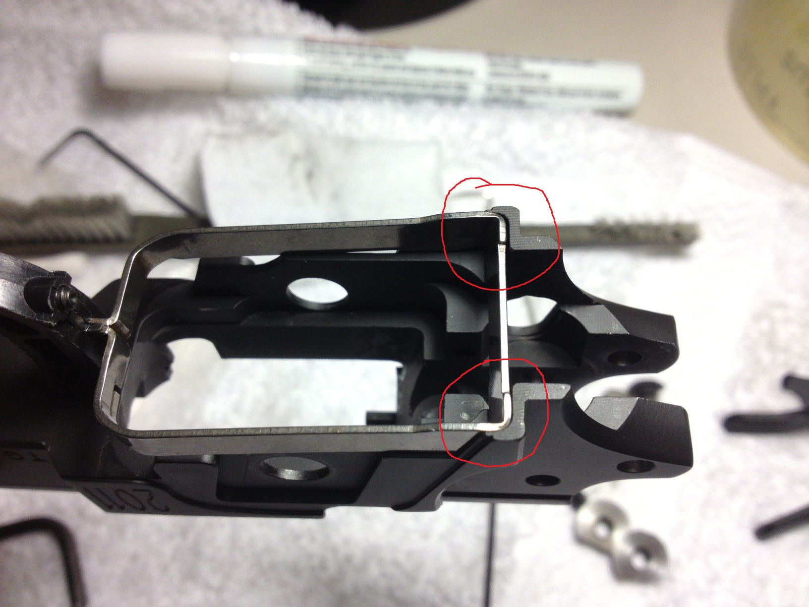 Issue with short trigger install in STI 2011 - 1911-style Pistols ...