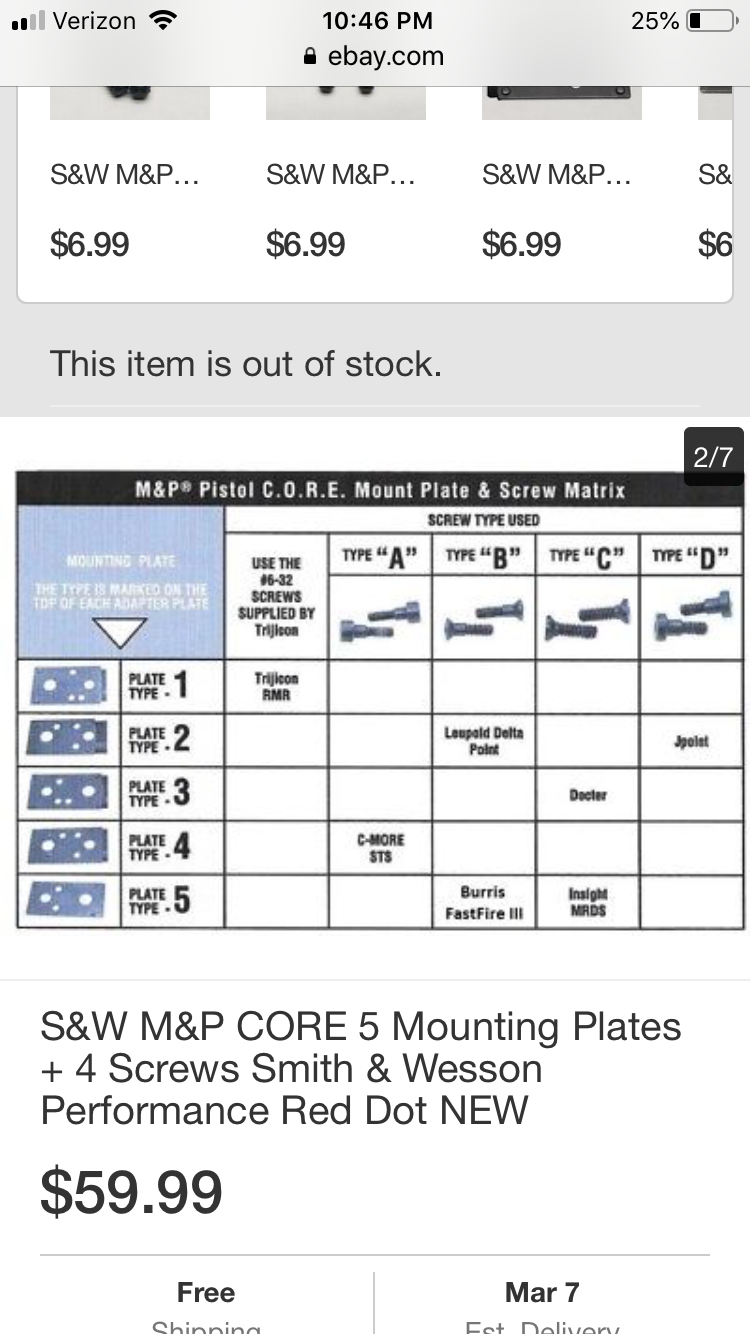 SRO on M&P Core Pro 1.0 - S&W (M&P, etc) - Brian Enos's Forums... Maku ...