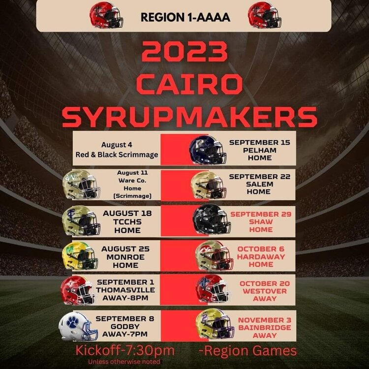 Georgia 2023 HSFB schedules - Varsity Forum - PrepGridiron.com