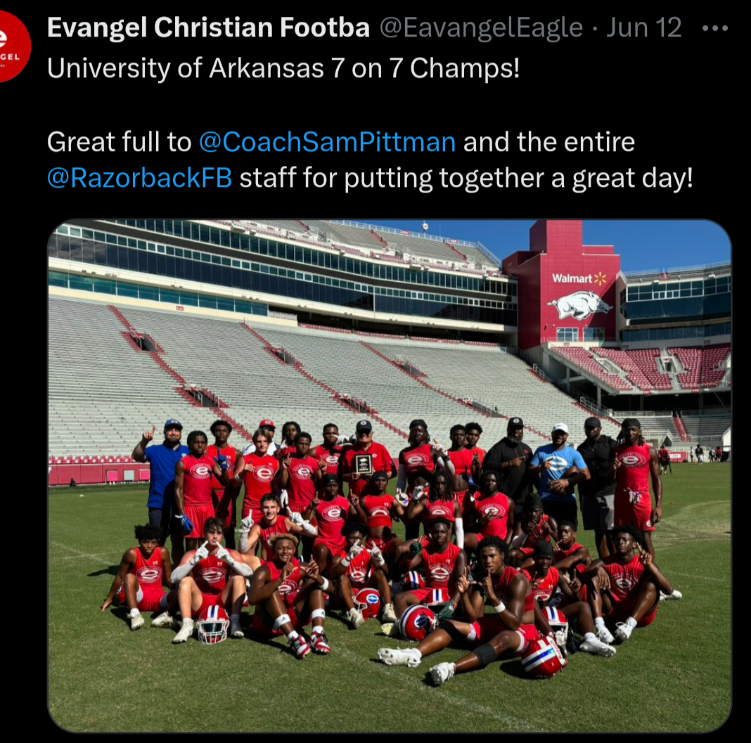 Evangel Christian, La 2027 Class QB Peyton Houston Signs Huge 5 Year ...