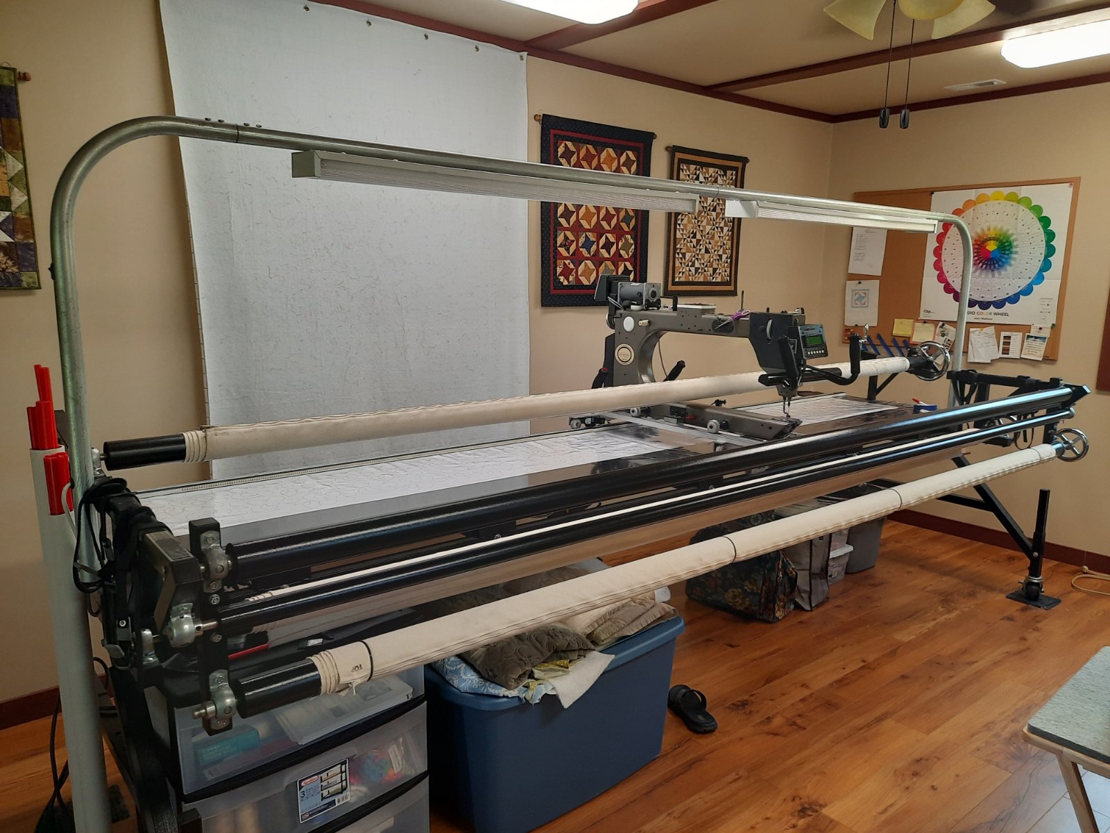 SOLD 2005 Gammill Classic Plus, 12 foot table - For Sale - Used ...