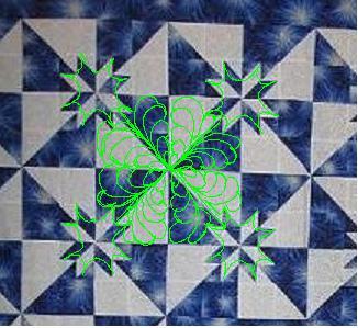 Design help needed - Feathered star w/Hunter star - Quilt Pictures ...