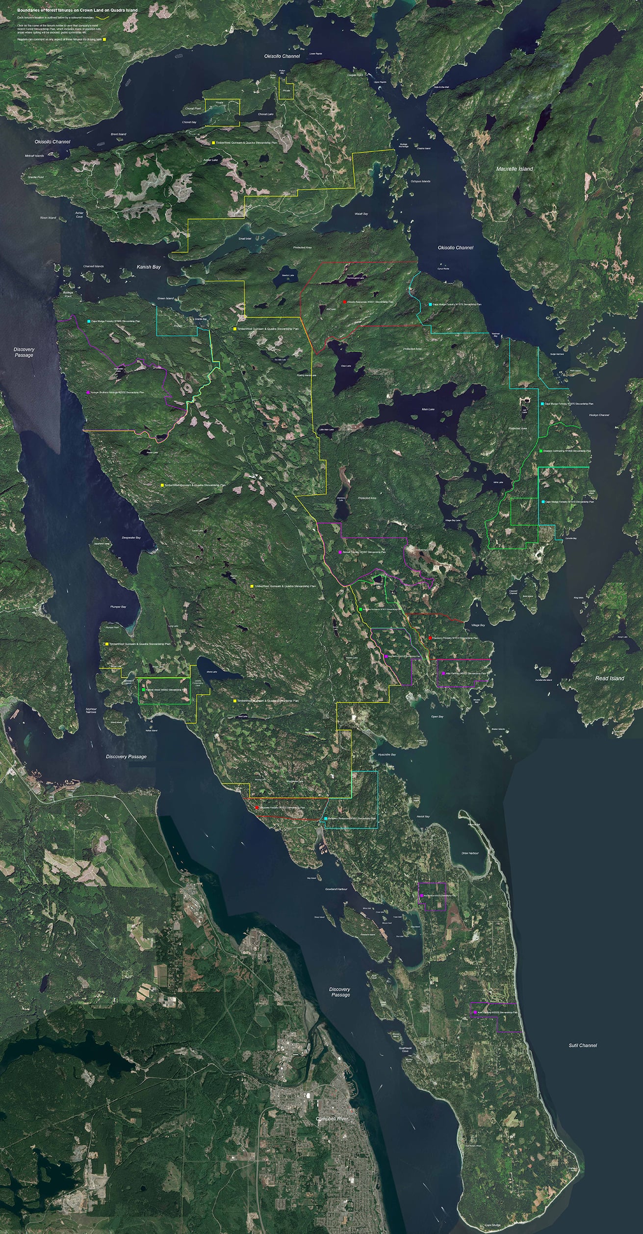 Quadra Island Mapping Project - Discovery Islands Forest Conservation ...