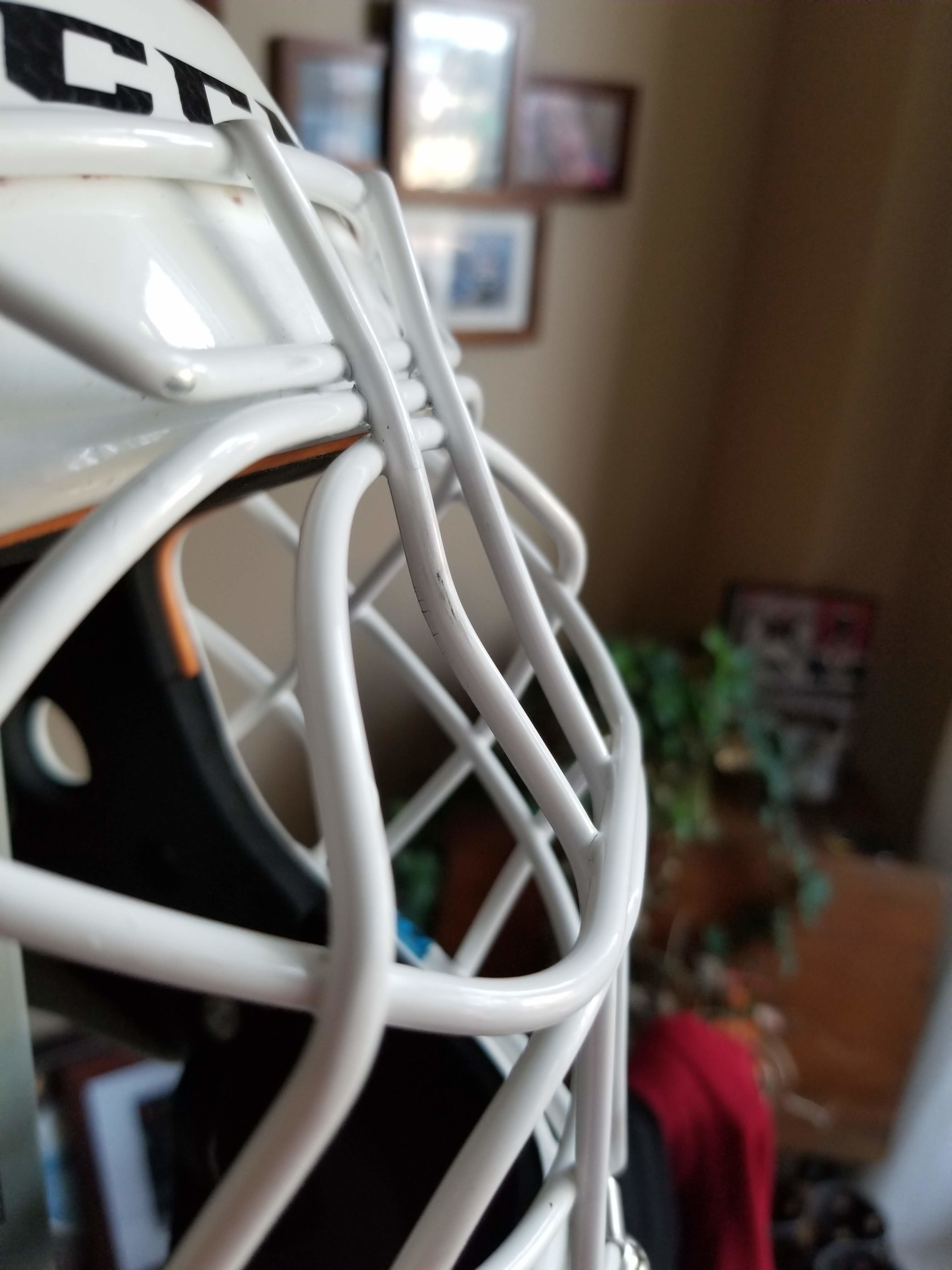 Damaged Cage - Masks + Cages + Neck Guards - THE GOAL[ie] NET[work]