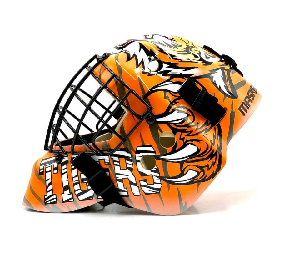Eye Of The Tiger - Gilby Designs - Masked Marvel Goalie Masks - THE ...