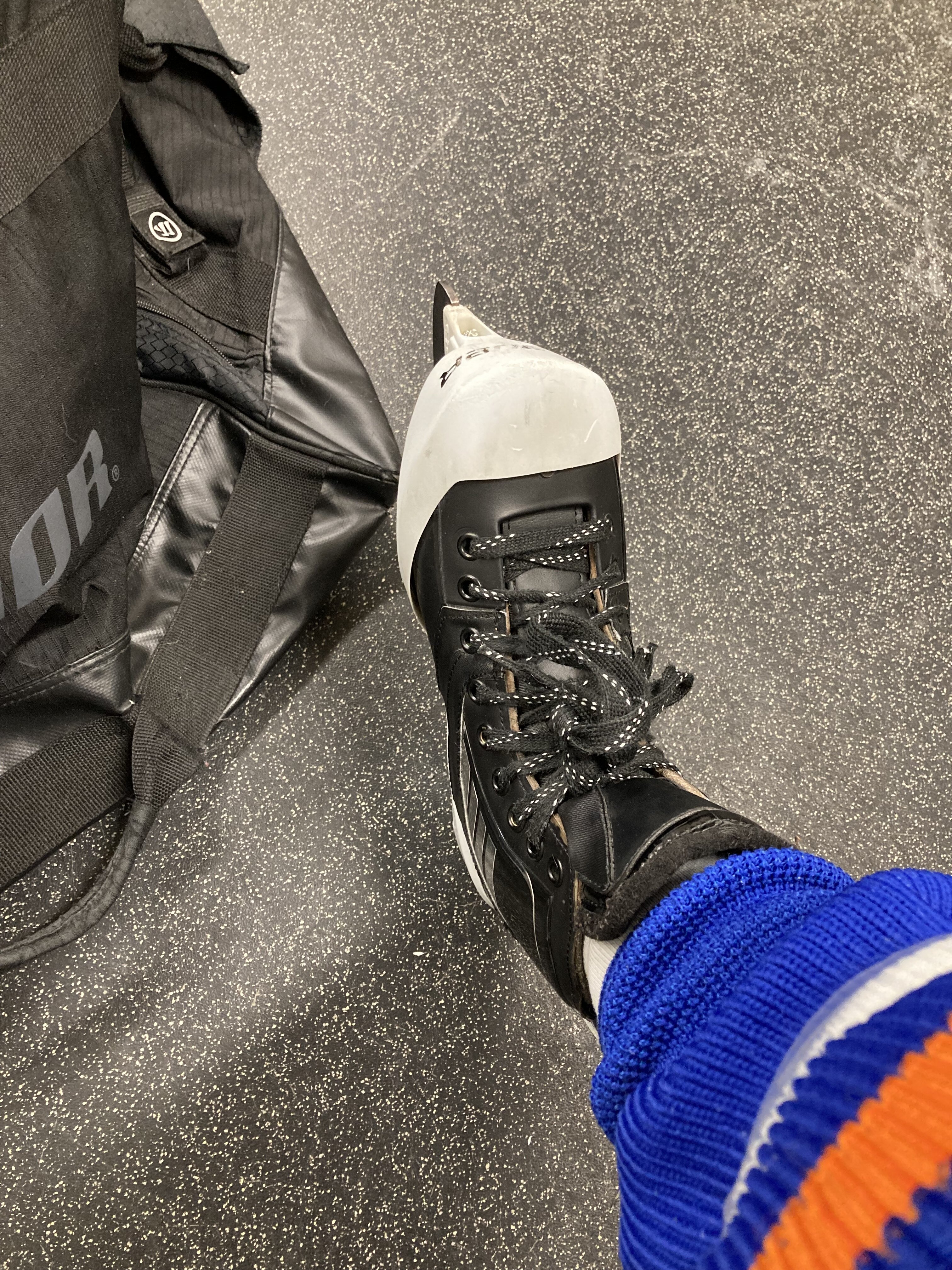 Modifying skates to prevent lace bite, add ankle support, and better ...