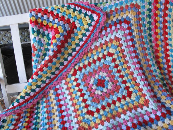 saggy, warped granny squares - Crochet Help - Crochetville