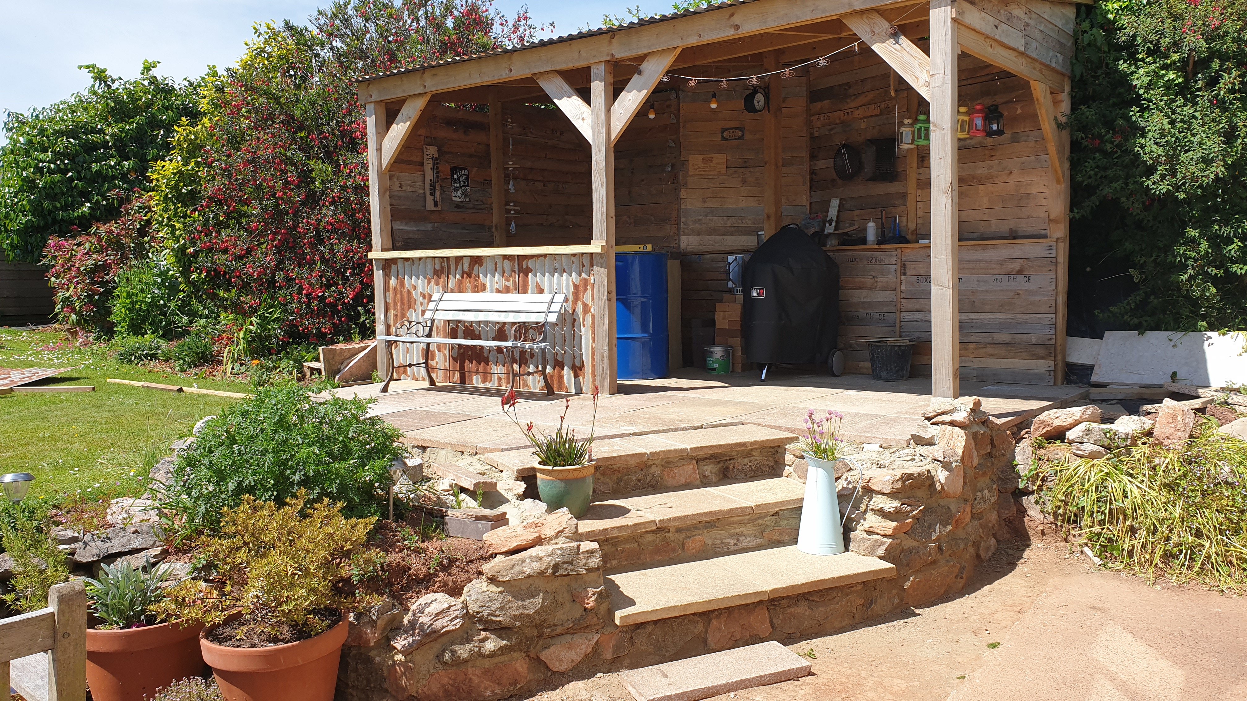 BBQ shack build so far.... - Homemade Creations - BBQ'S and BBQ Shacks ...
