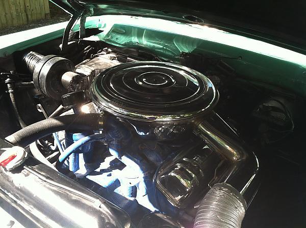 Engine bay, 1956 Premiere - Members Gallery - Main - Antique Automobile ...