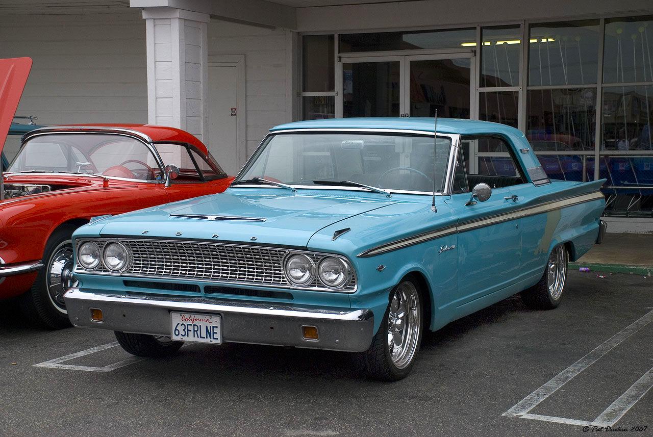 1963 Ford Fairlane HT - turquoise - fvl - Ford Products - Antique ...
