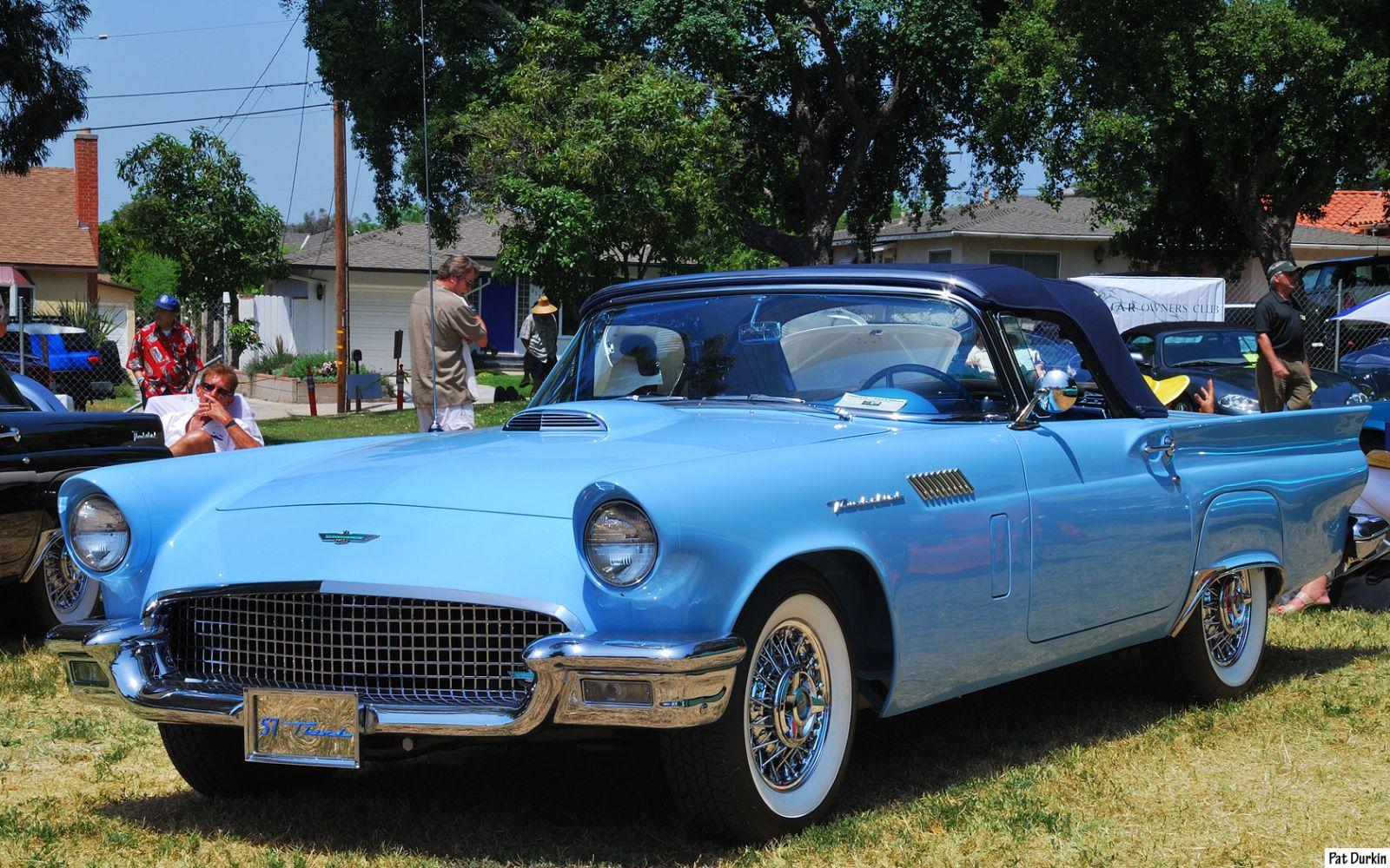 1957 Ford Thunderbird - Starmist Blue - fvl - Ford Products - Antique ...