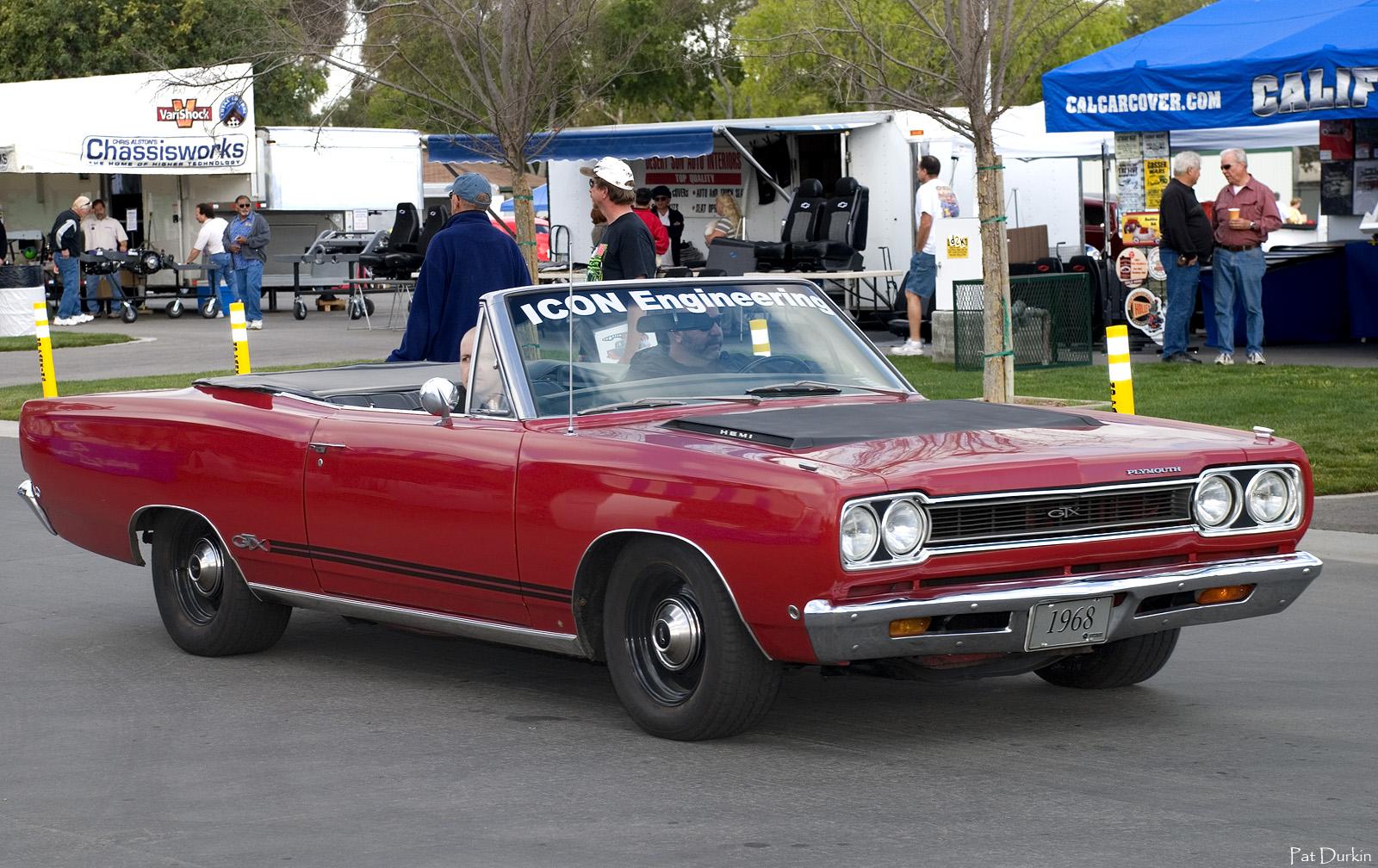 1968 Plymouth GTX Hemi convertible - Matador Red - fvr - Chrysler ...