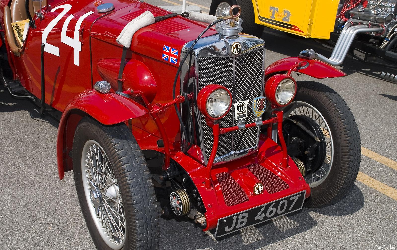 1934 MG NE Magnette - red - front detail - Other Makes and Models ...