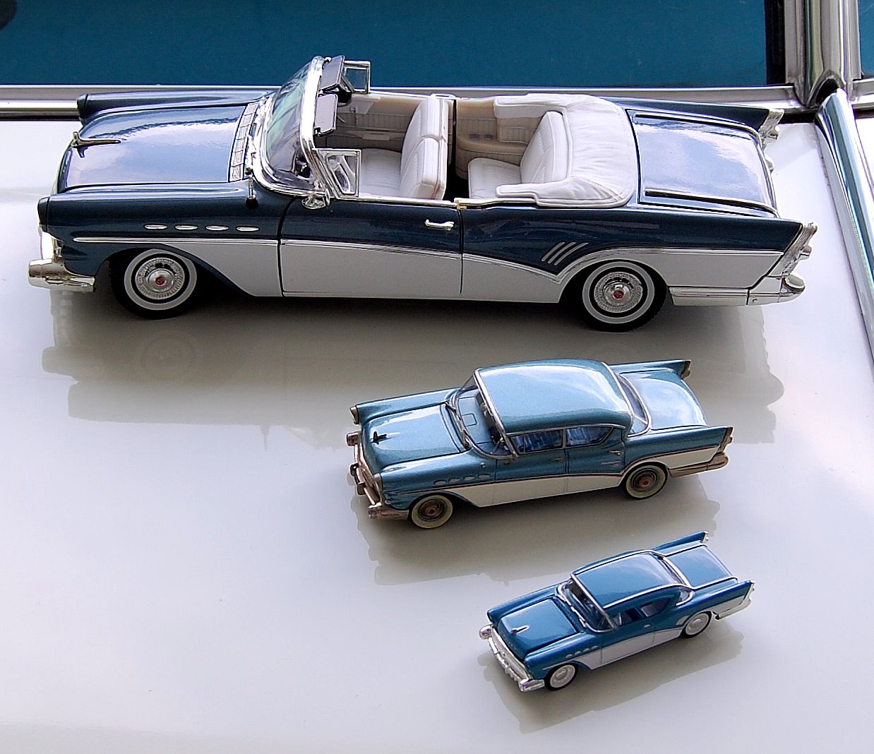 1957 Roadmaster in 3 Scales - General Motors Products - Antique ...