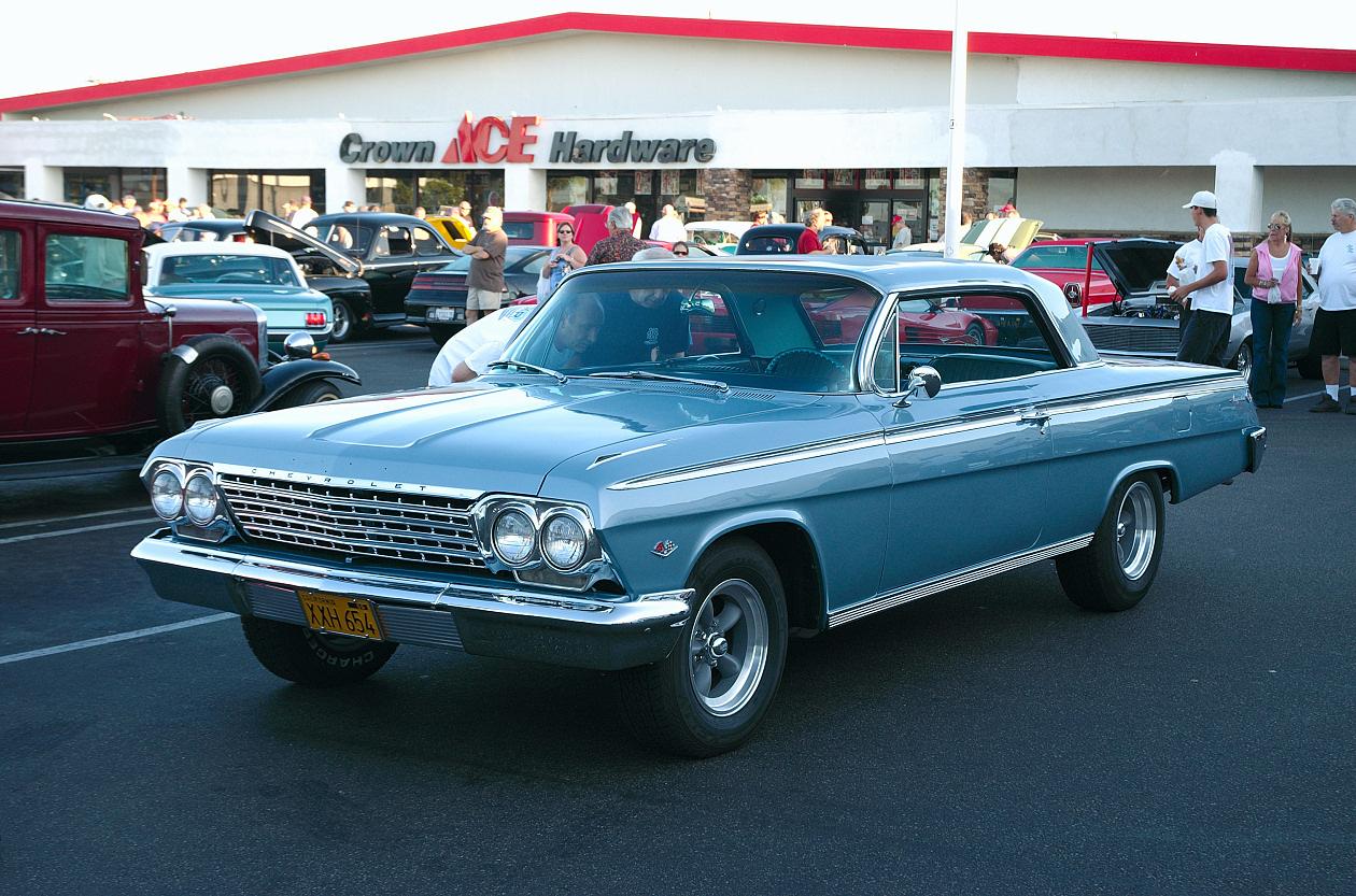 1962 Chevrolet Impala 2-Dr HT - light blue metallic - fvl - General ...