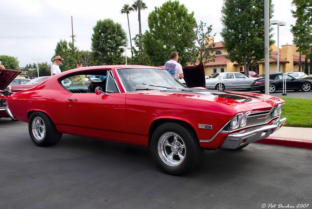1968 Chevrolet Chevelle - red - fvr - General Motors Products - Antique ...