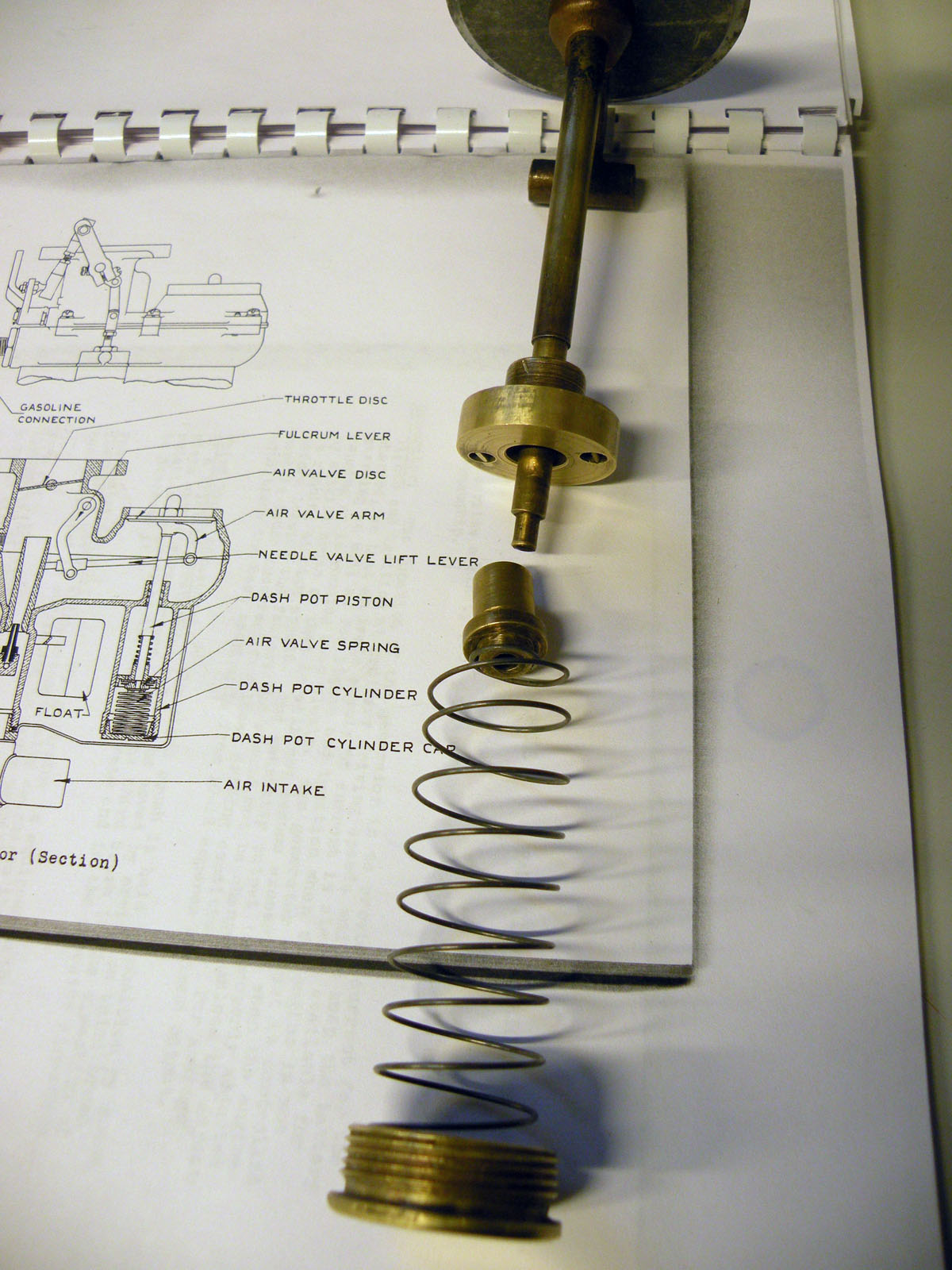 Schebler Model S Dashpot assembly - Technical - Antique Automobile Club ...