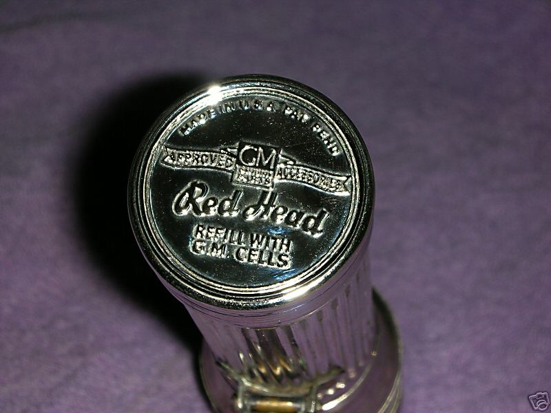 Red Head Flashlight - Chevrolet & GMC - General - Antique Automobile ...