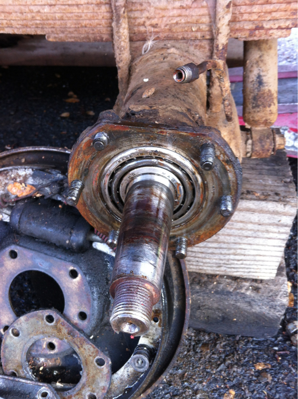 Tapered axle to rusted? - Technical - Antique Automobile Club of ...