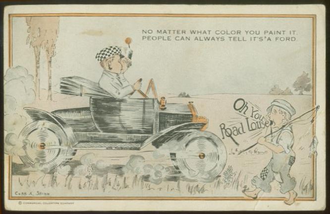 Ford postcard comics - Memorabilia, Toys, Art, Signs, Clothing and ...