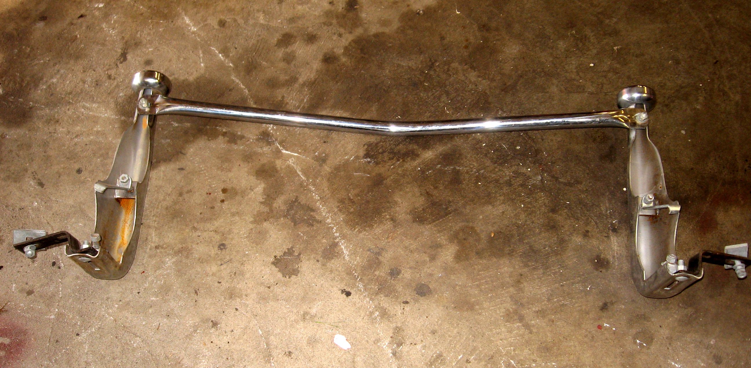 Are these 46-48 Chrysler Bumper Guards? - What is it? - Antique ...