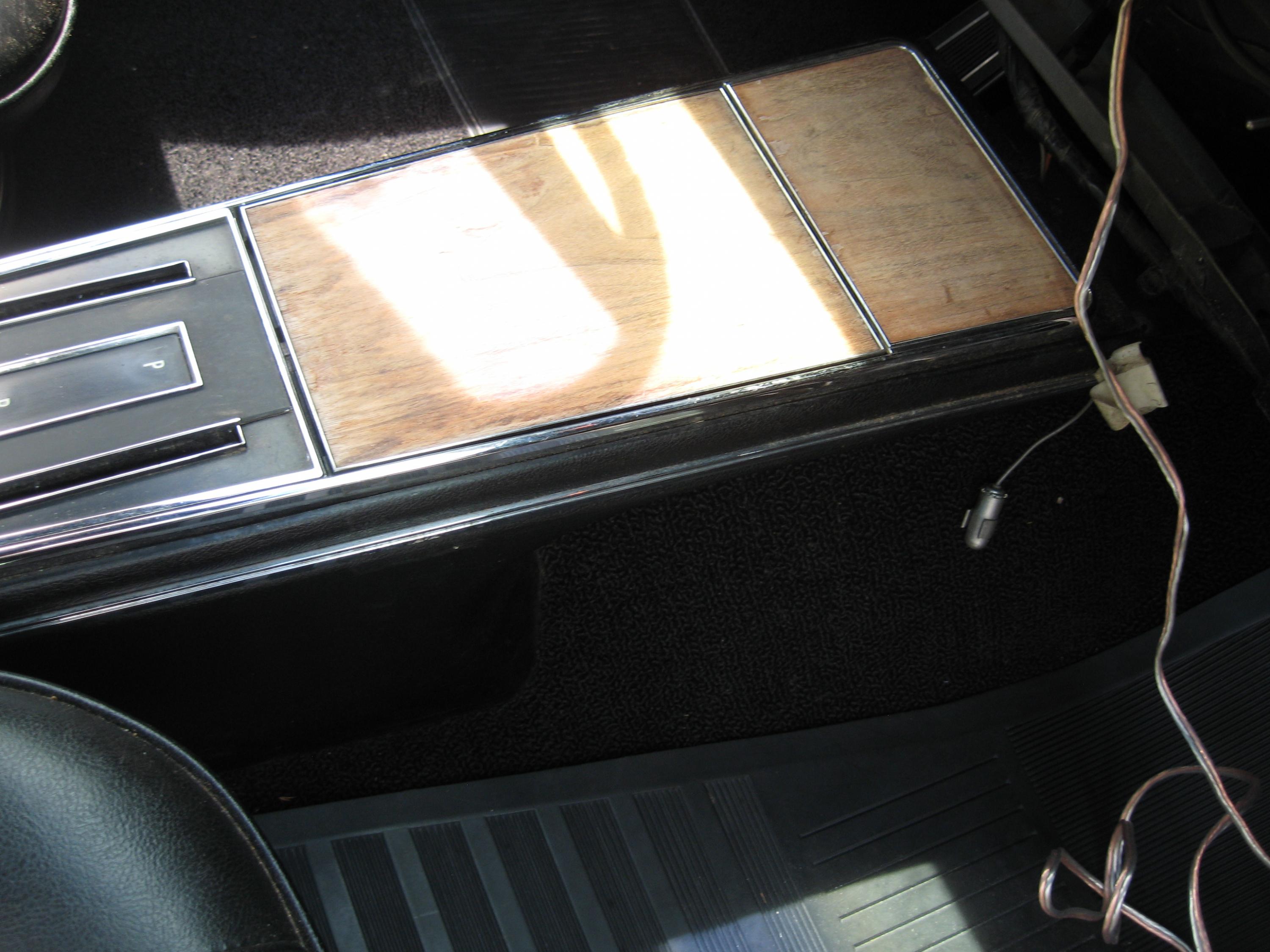67 buick riviera console ( wood grain ) - Buick Riviera - Antique ...