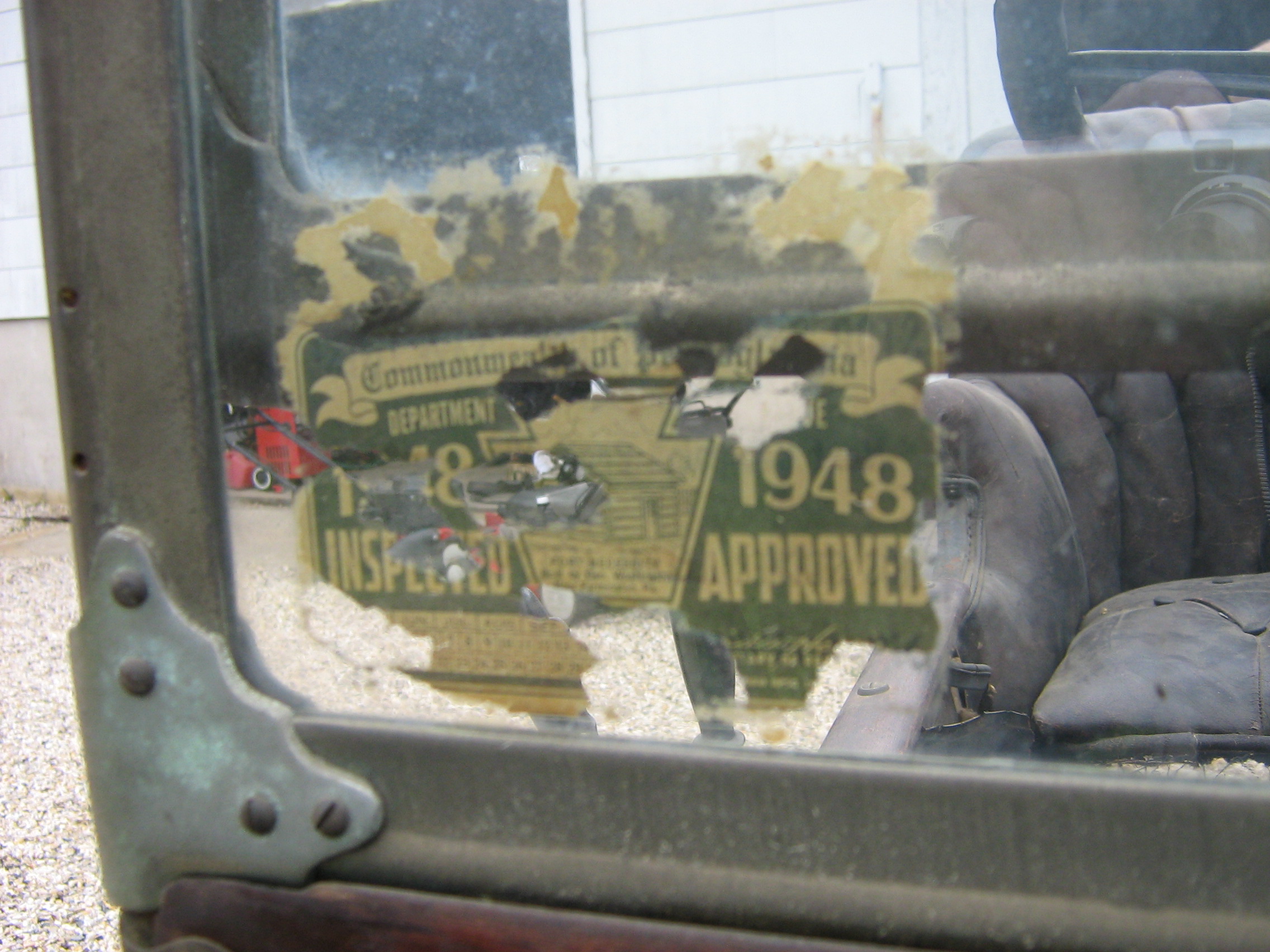 Original Inspection Stickers - General Discussion - Antique Automobile ...
