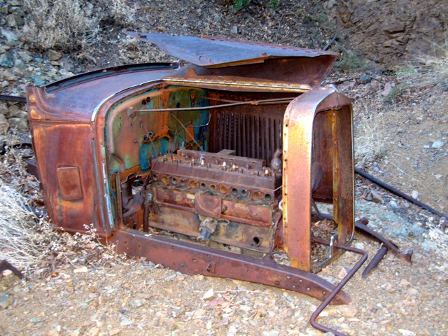 Car w/inline 8 used in old mine jury-rig? - General Discussion ...