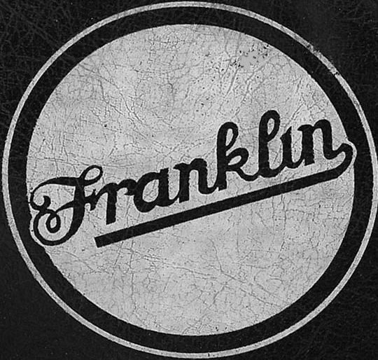 Frranklin LOGO on spare tire cover--ACTUAL - Franklin - Antique ...