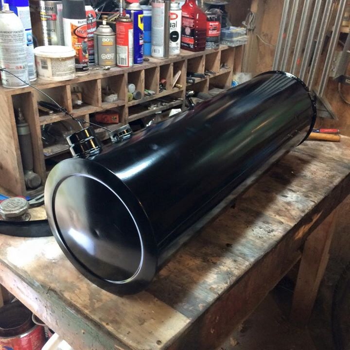 Powder coating gas tank - mistake? - Dodge & Dodge Brothers - Antique ...