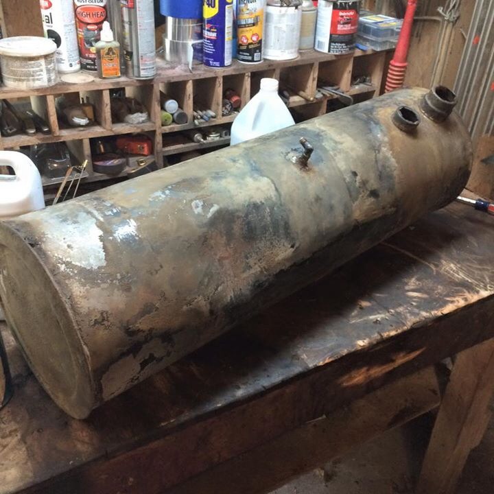 Powder coating gas tank - mistake? - Dodge & Dodge Brothers - Antique ...