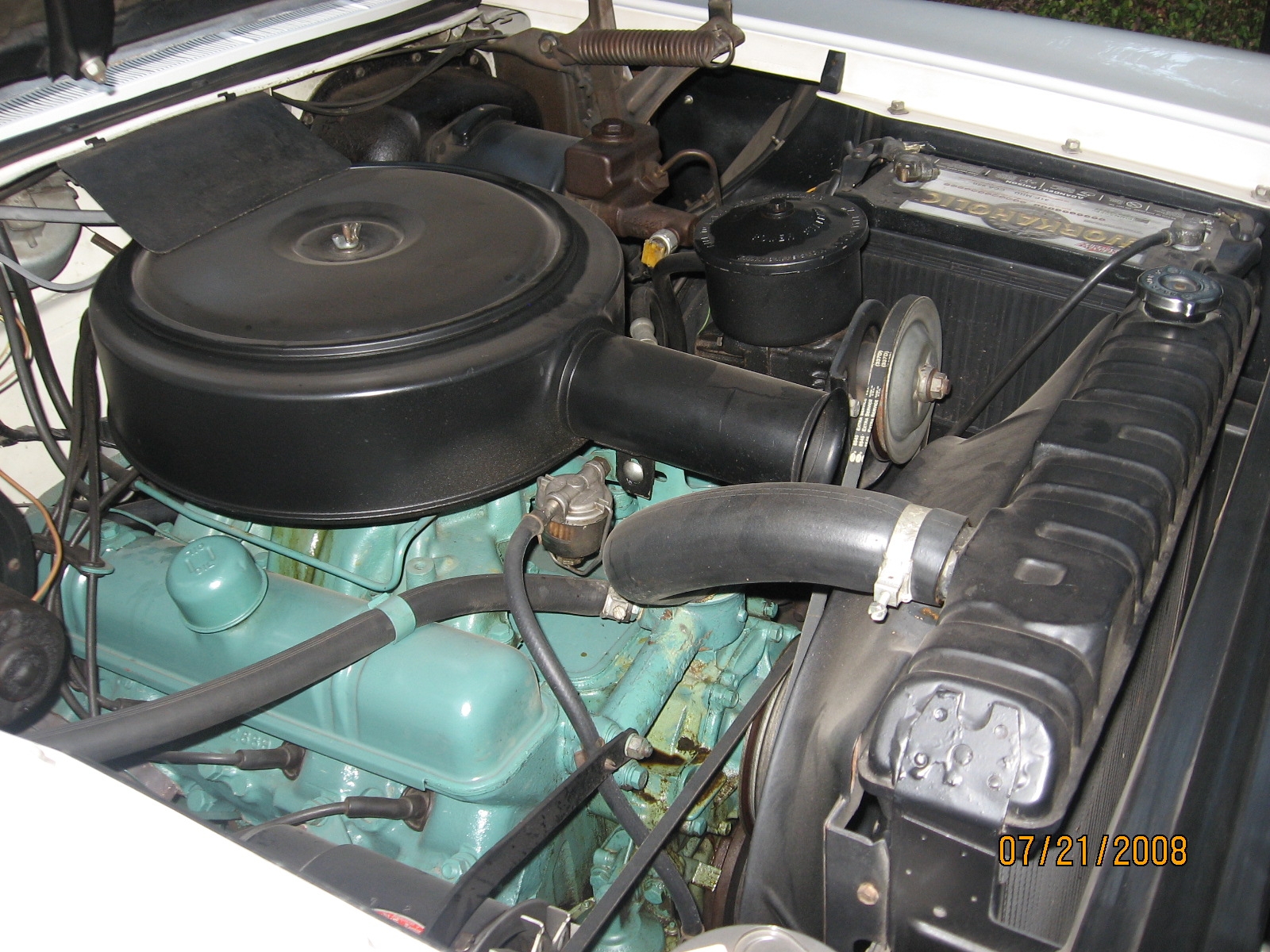 1957 Buick Engine Compartment Photo's - Buick - Post War - Antique ...