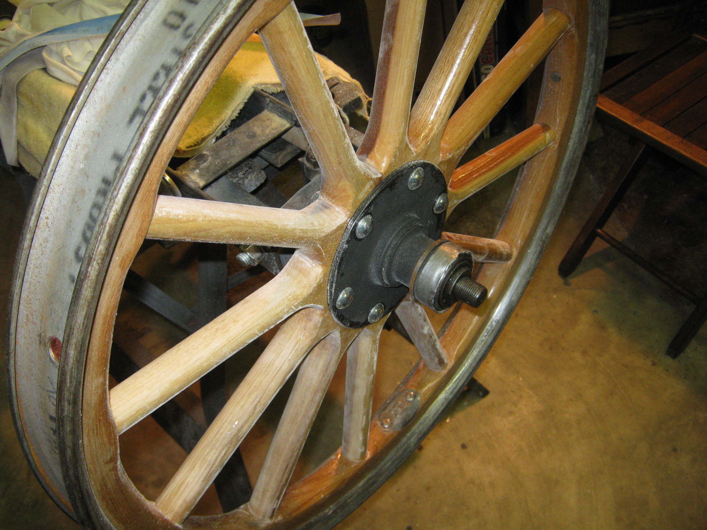 Wood Spoke Wheel restoration - Technical - Antique Automobile Club of ...