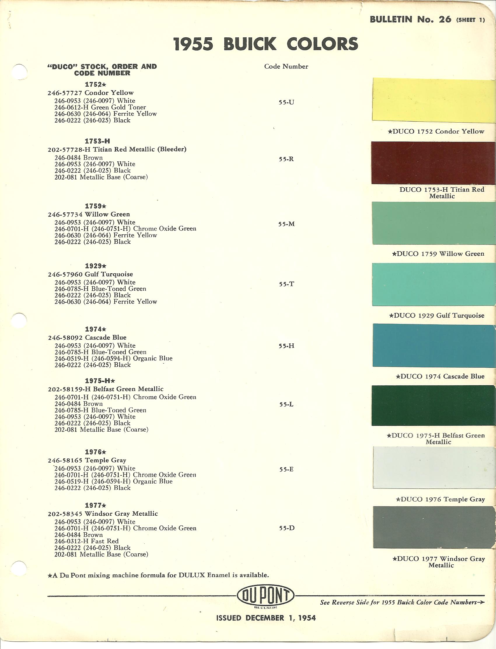 1955 Paint Color Question - Buick - Post War - Antique Automobile Club ...