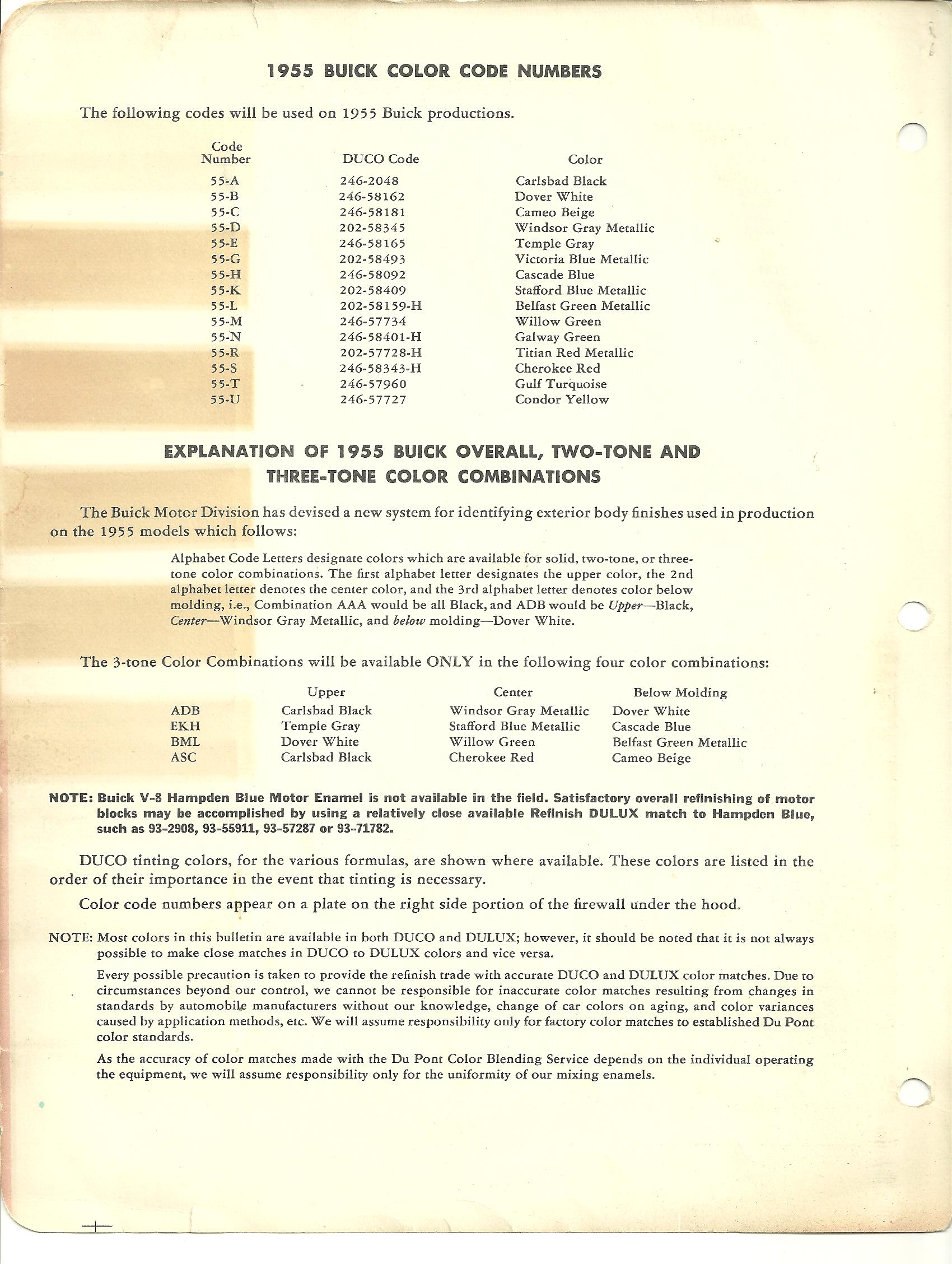 1955 Paint Color Question - Buick - Post War - Antique Automobile Club ...