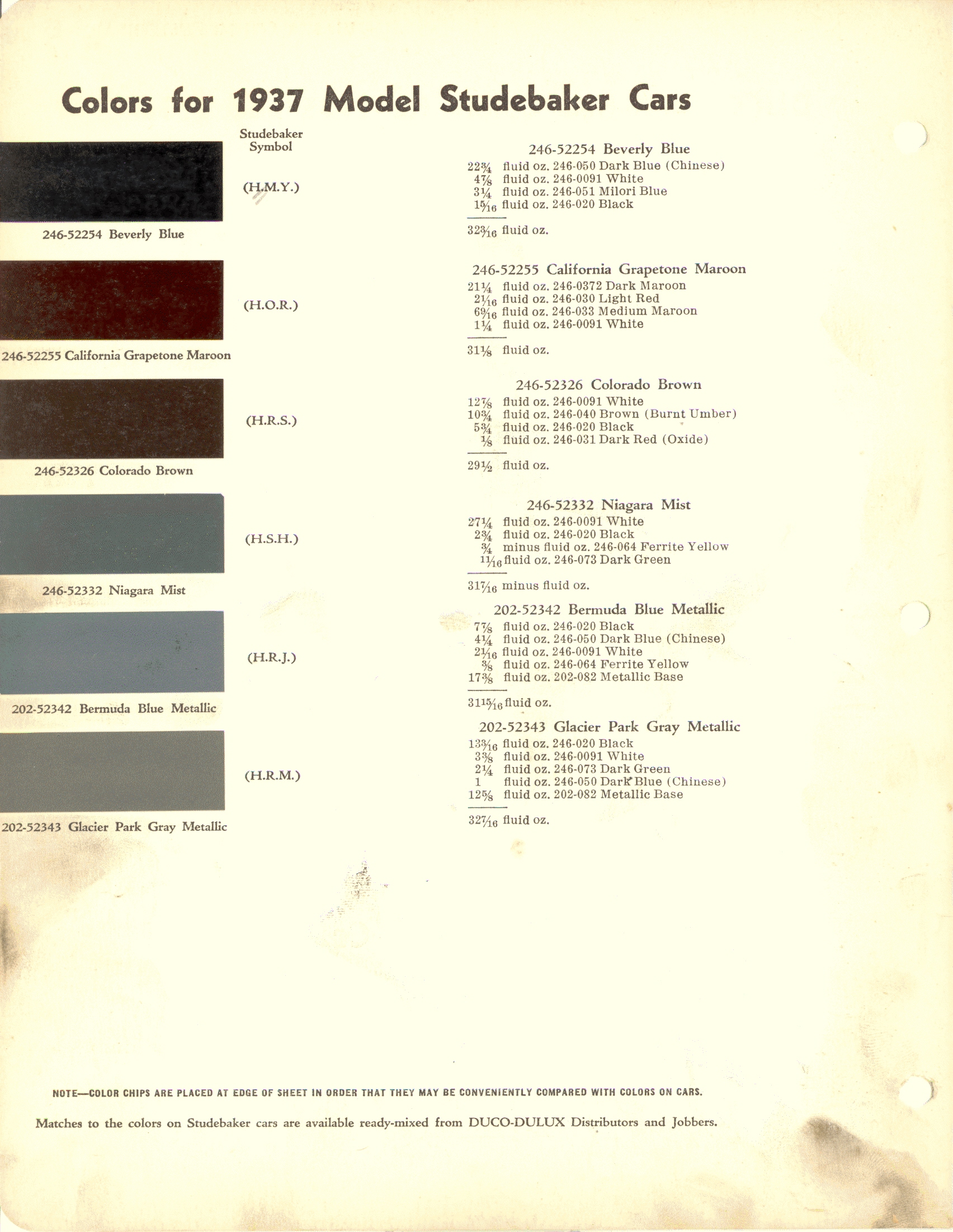 What is the paint color on the 37 CE in the SNM in South Bend ...