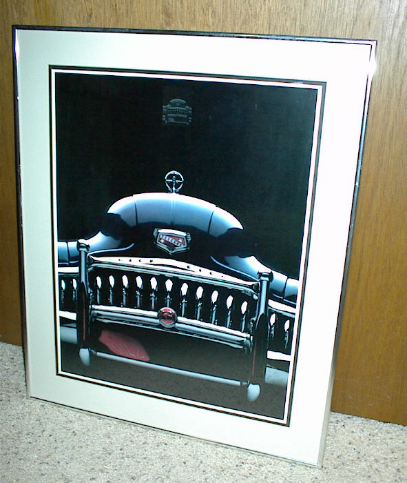 Large Framed 1949 Buick Art Poster....a Good Christmas Gift ...